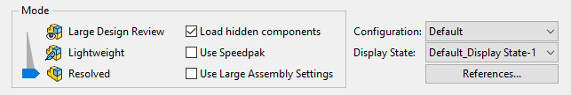 SOLIDWORKS File Opening Modes: Resolved, Lightweight, Large Design ...