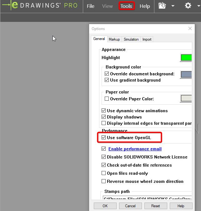 Error: eDrawings Has Stopped Working – Hawk Ridge Systems