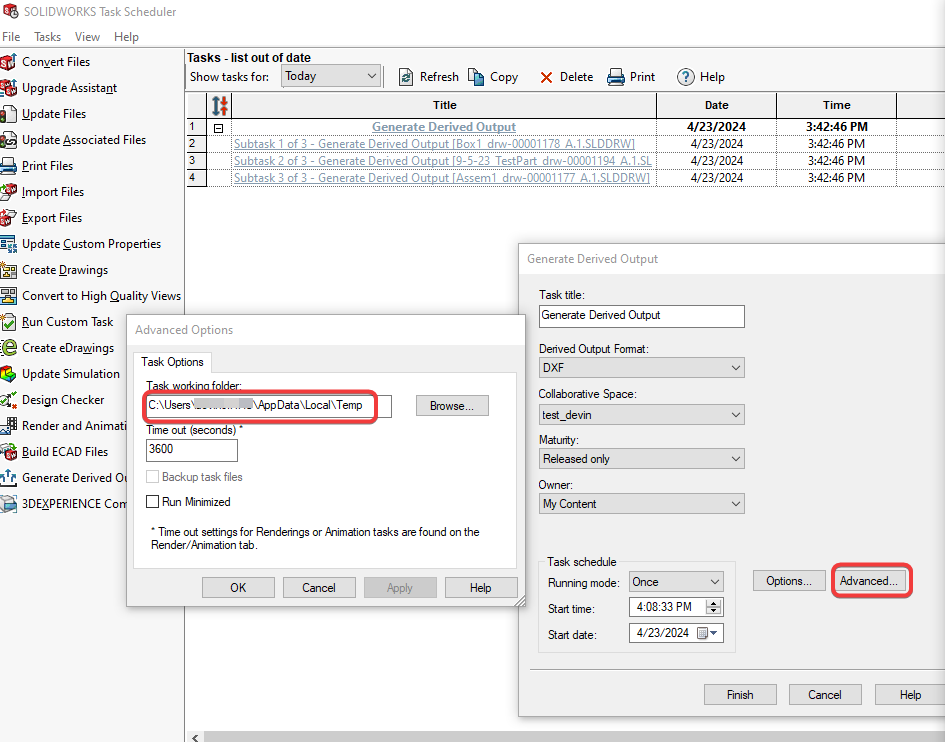 Using the Generate Derived Format Task – Hawk Ridge Systems