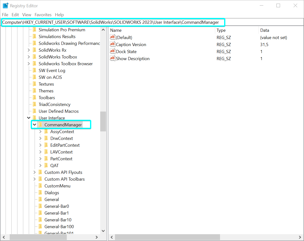 Tabs Missing from the Command Manager – Hawk Ridge Systems