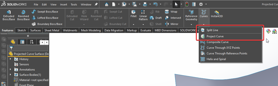 Using Projected and Wrap Features in SOLIDWORKS – Hawk Ridge Systems