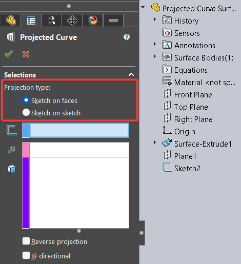 How To Use Projected and Wrap Features in SOLIDWORKS – Hawk Ridge Systems